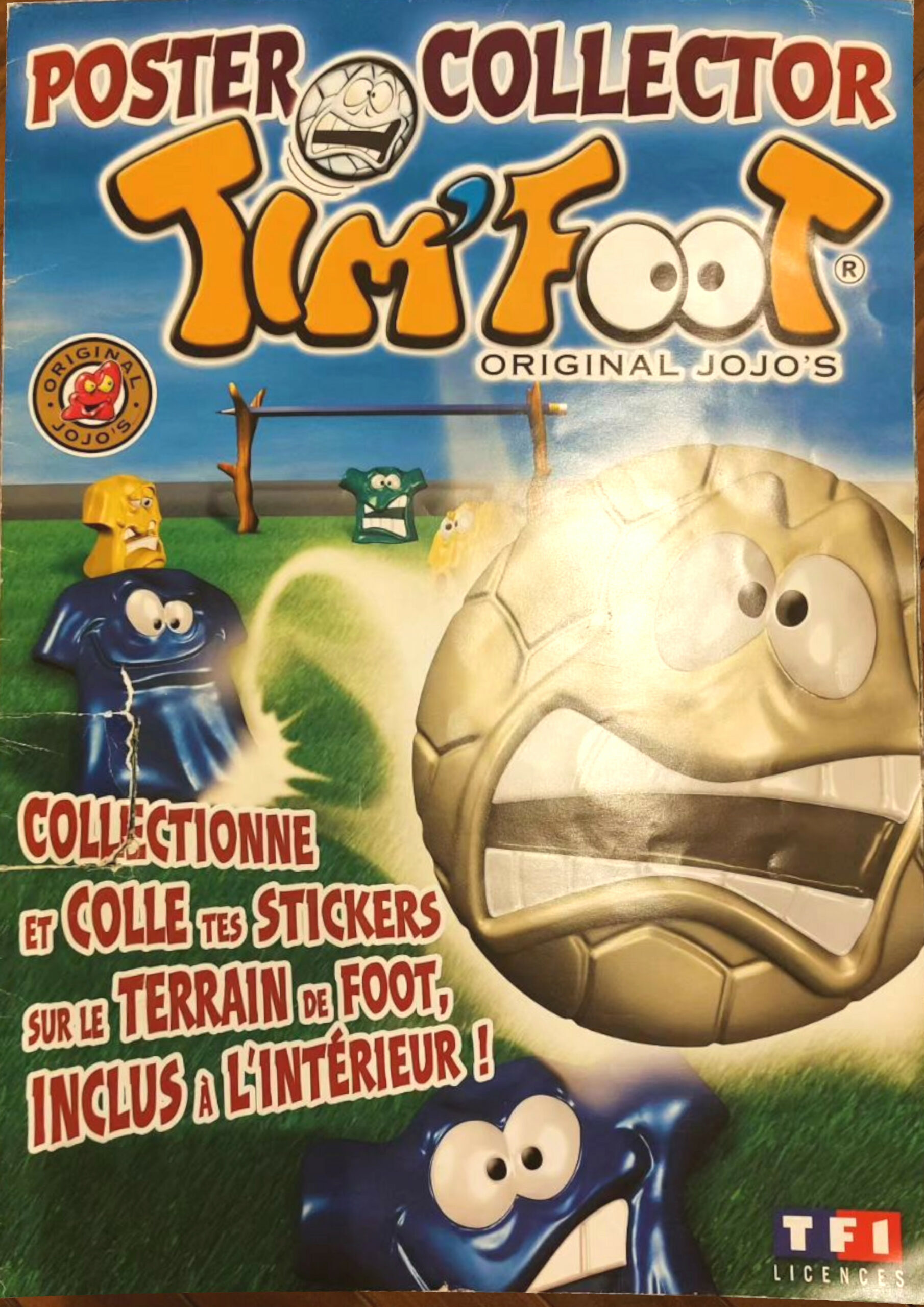 Sticker Poster - Jojo's Tim'Foot Archives
